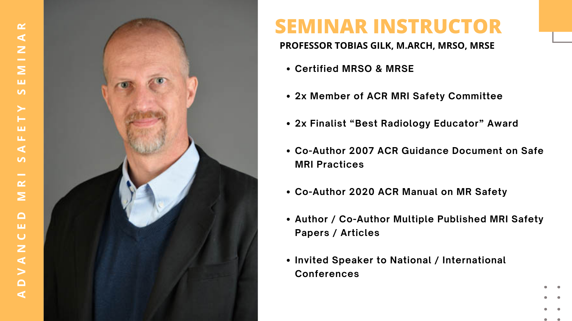 HOME - ADV MRI Safety Seminar